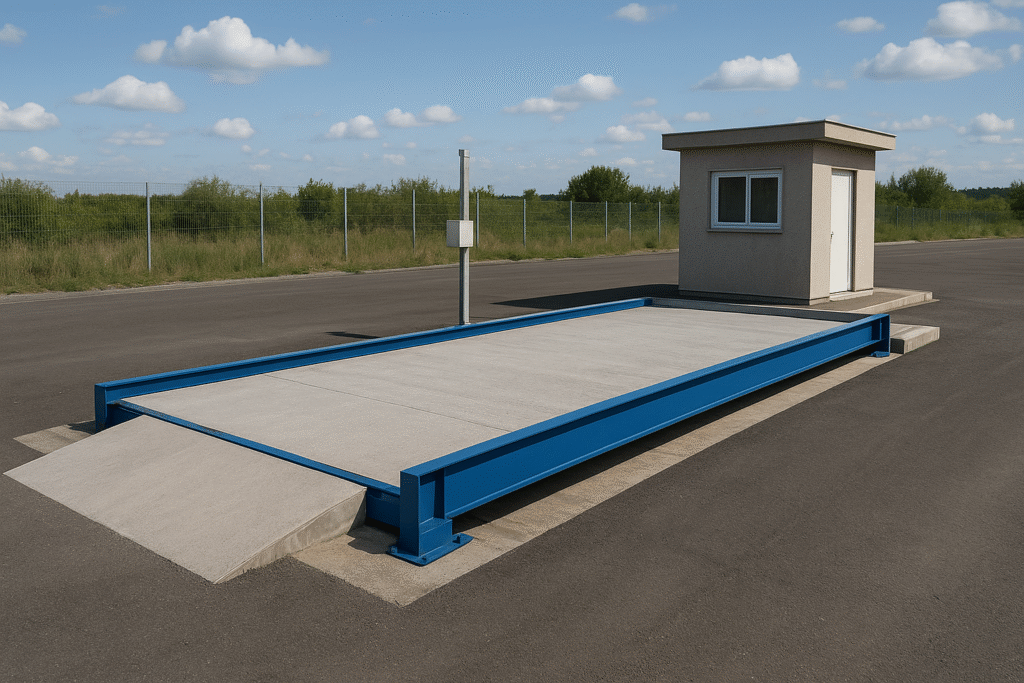 Self-Contained Weighbridge in Sierra Leone | Exelon Weighing System